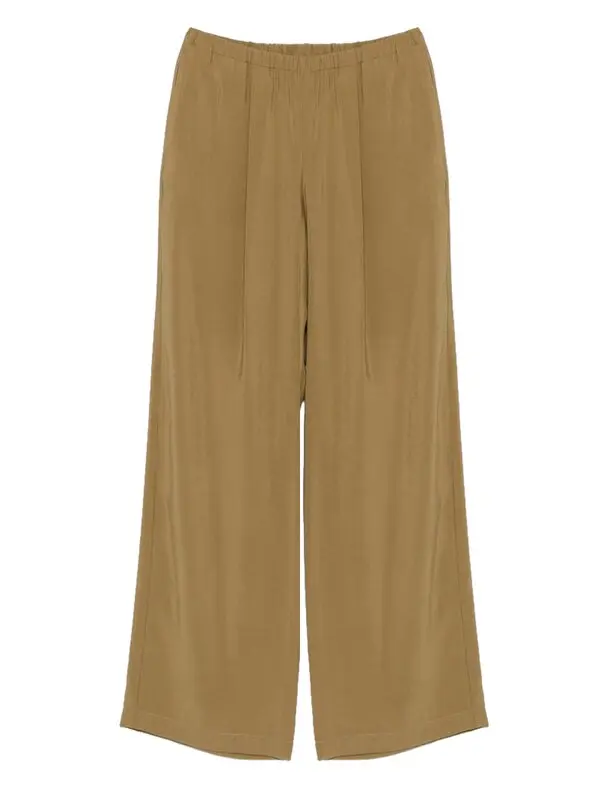ALYSI Wide Leg Pant - Brown
