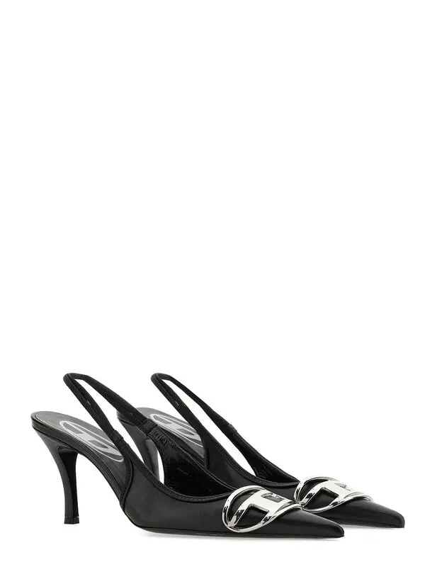 DIESEL D-venus Sb Slingback Pumps - Black