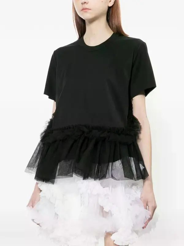 Noir Kei Ninomiya Ruffled T-shirt