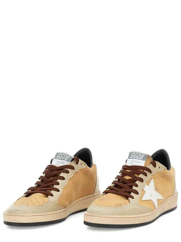GOLDEN GOOSE Ball Star Sneakers - Brown