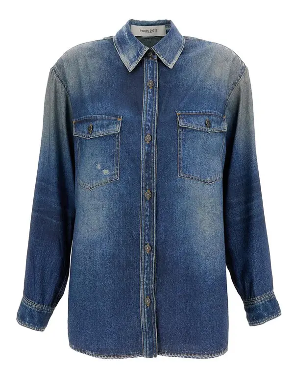 GOLDEN GOOSE Shirt "patty - Denim