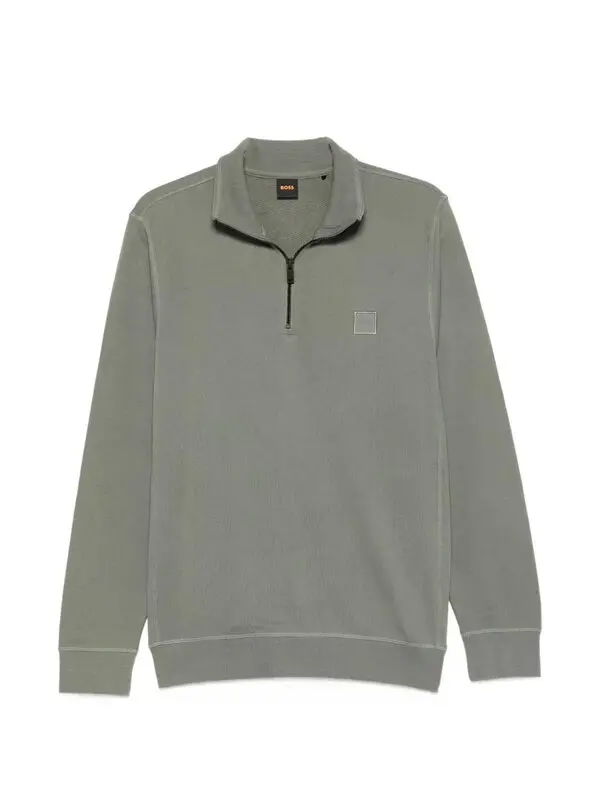 BOSS Zipped Sweatshirt - Grey