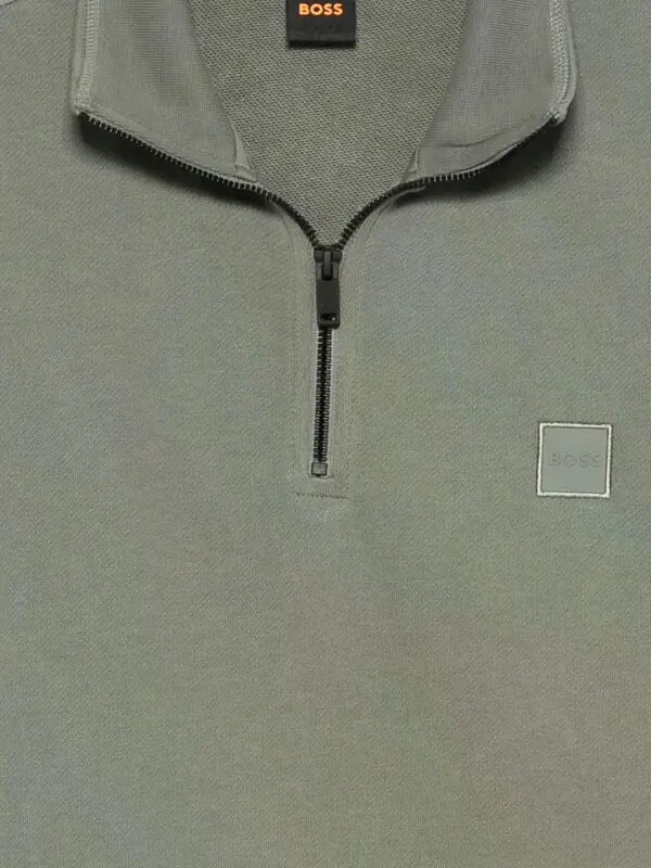 BOSS Zipped Sweatshirt - Grey
