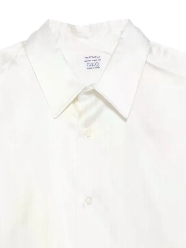 MAZZARELLI Striped Shirt - White