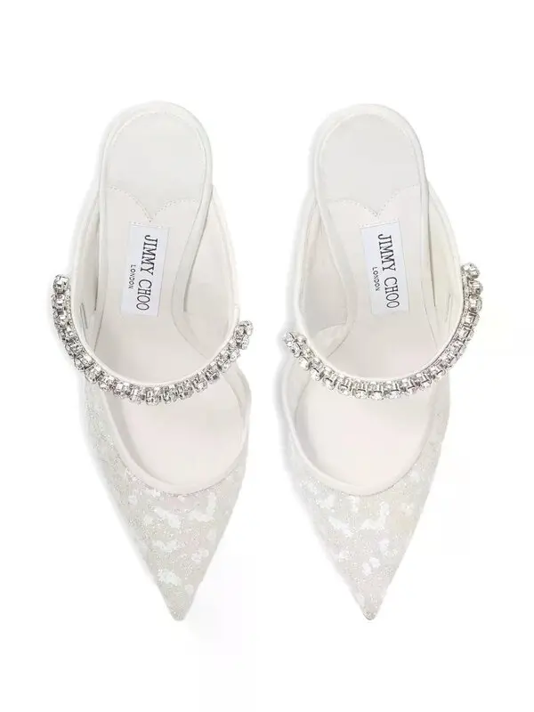 JIMMY CHOO Embellished Pointed Pumps