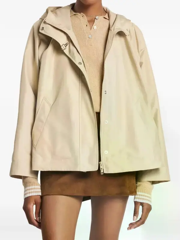 FAY Hooded Jacket - Neutrals
