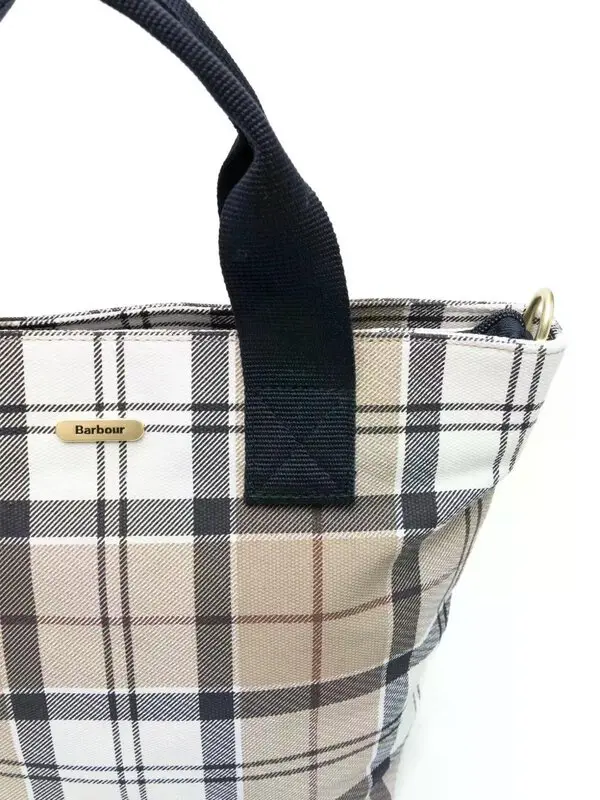 Barbour Tartan Tote Bag