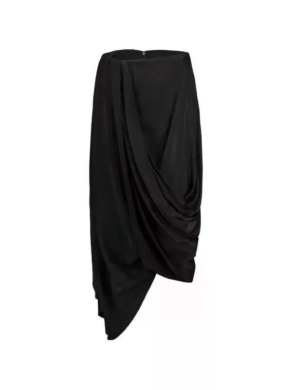 MAISON MARGIELA Draped Midi Skirt