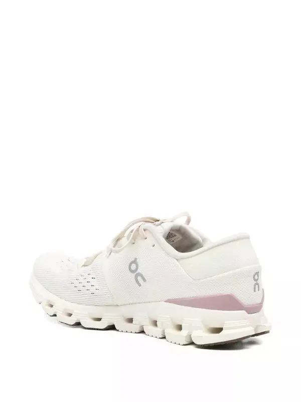 On Cloud X 4 Perforated Sneakers - Neutrals