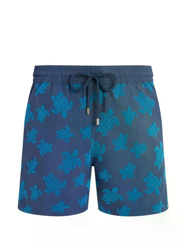 Vilebrequin Printed Drawstring Shorts - Blue
