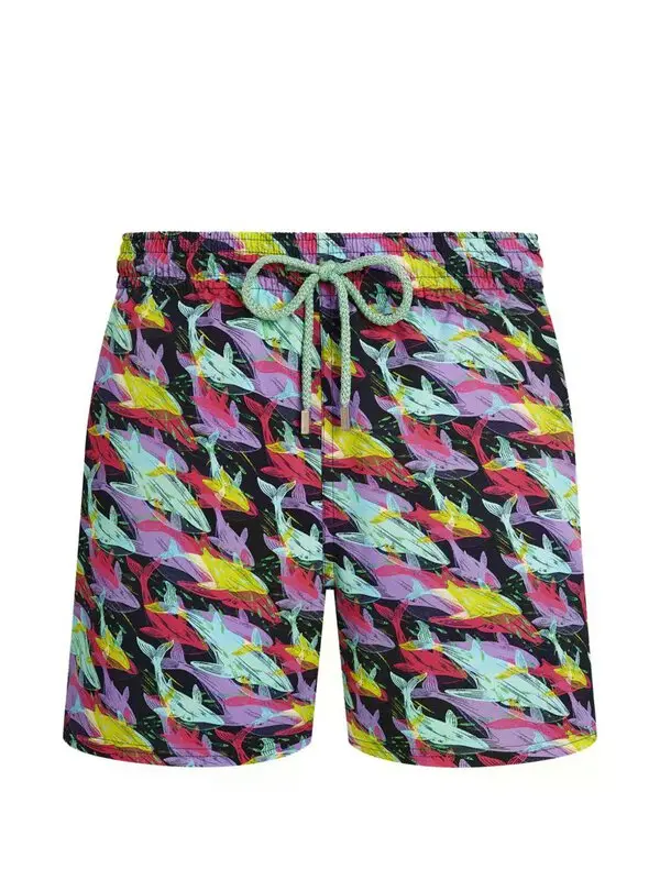 Vilebrequin Printed Drawstring Swim Shorts