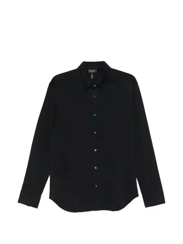 Emporio Armani Buttoned Shirt - Blue