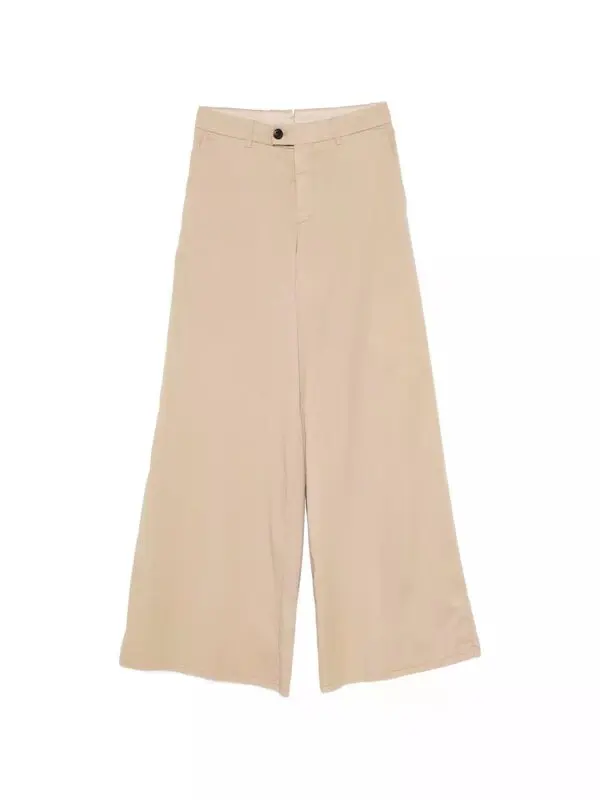 BERWICH Nina Palazzo Pants - Neutrals