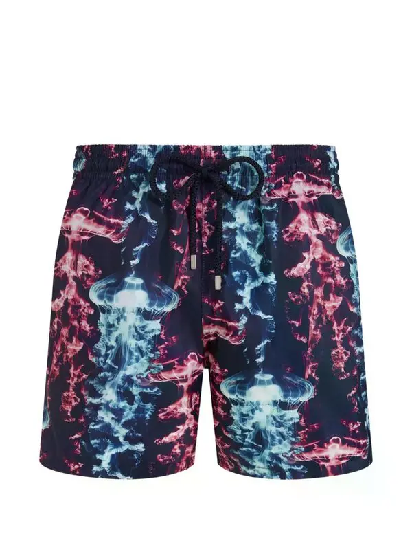 Vilebrequin Jellyfish-print Drawstring Shorts