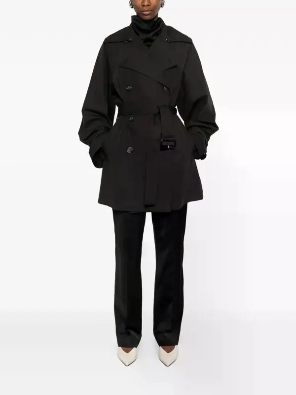TOTEME Buttoned Belted Trench Coat