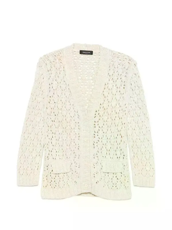 Fabiana Filippi Openwork Patch-pocket Cardigan