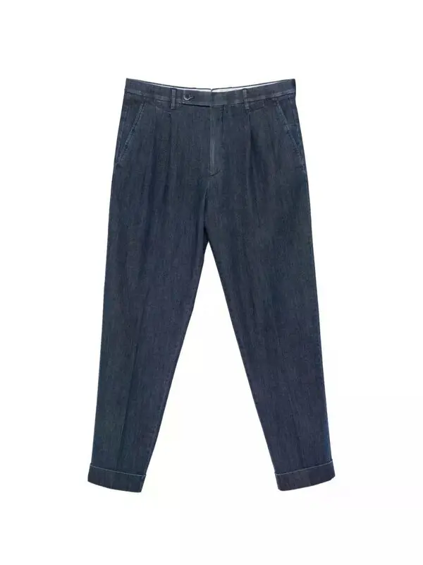 GTA Pleated Cuffed Jeans