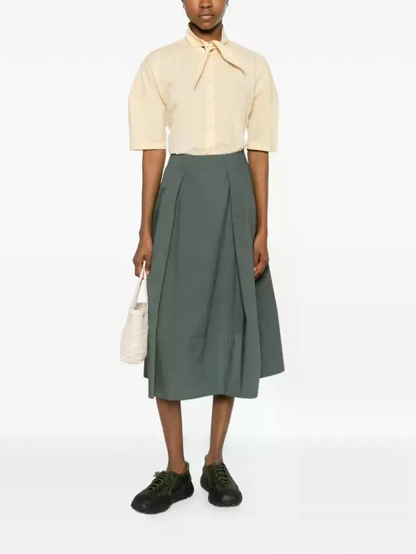 Woolrich Pleated Skirt - Green
