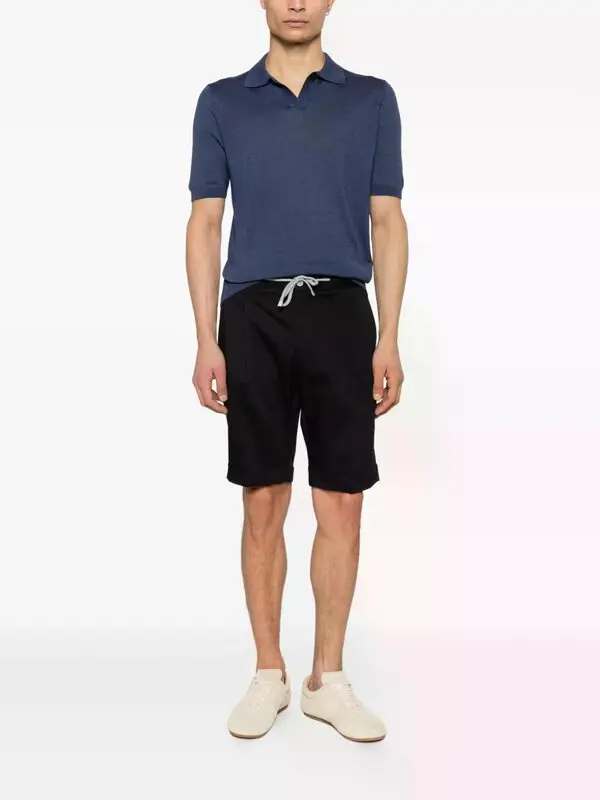 BARBA NAPOLI Drawstring Cuffed Shorts