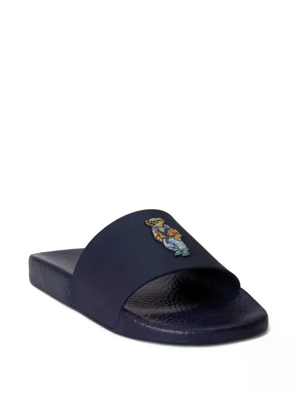 Polo Ralph Lauren Polo Bear Slides - Blue