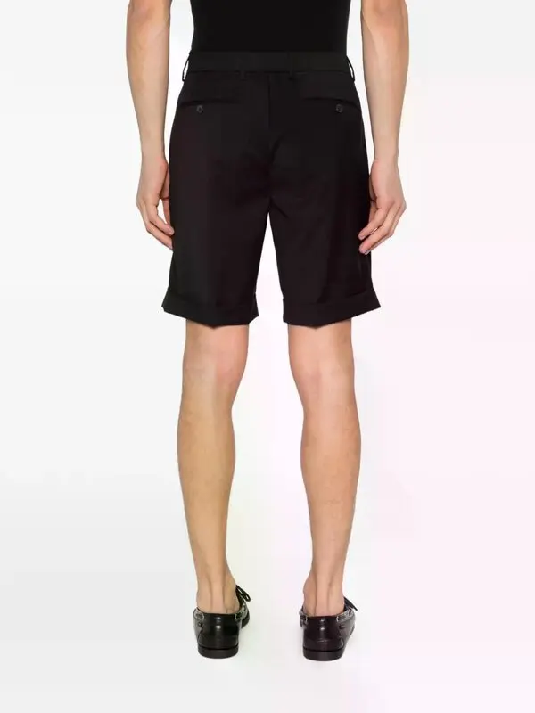 GTA Pleated Rolled Hem Shorts