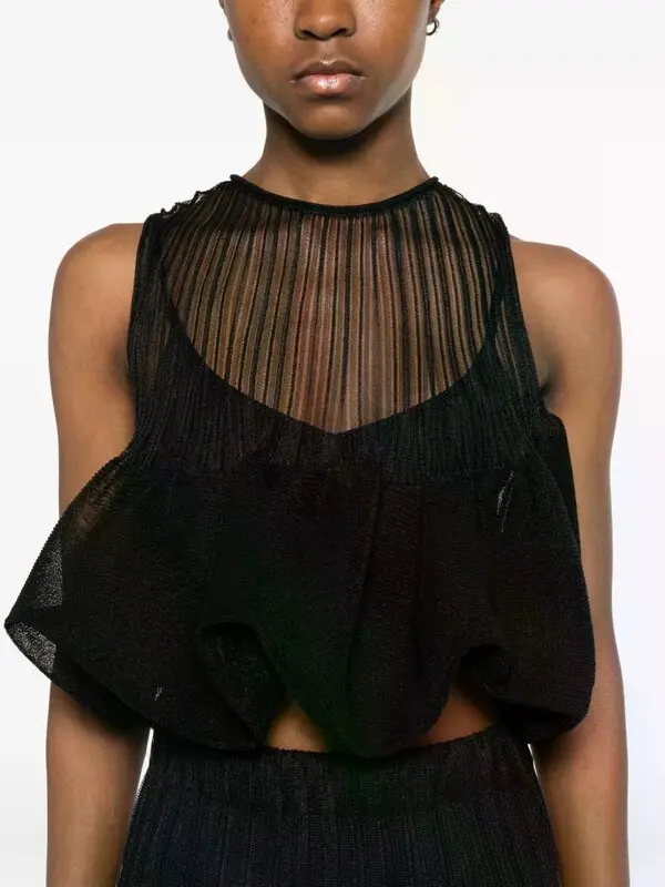 CFCL Pleated Sleeveless Top