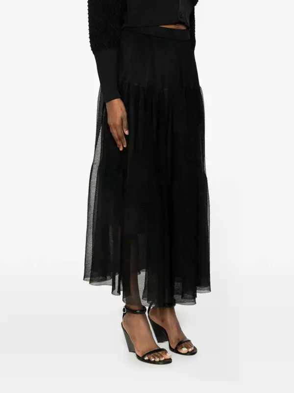 CFCL Tiered Midi Skirt