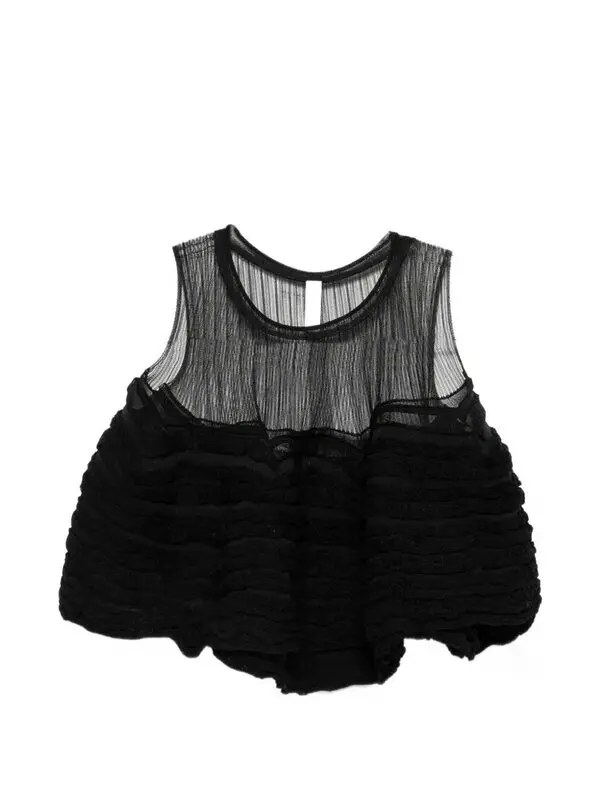 CFCL Ruffled Sleeveless Top
