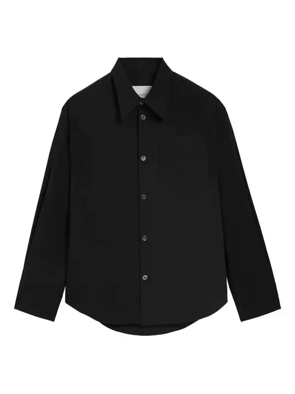 Ami Sharp Collar Plate Shirt