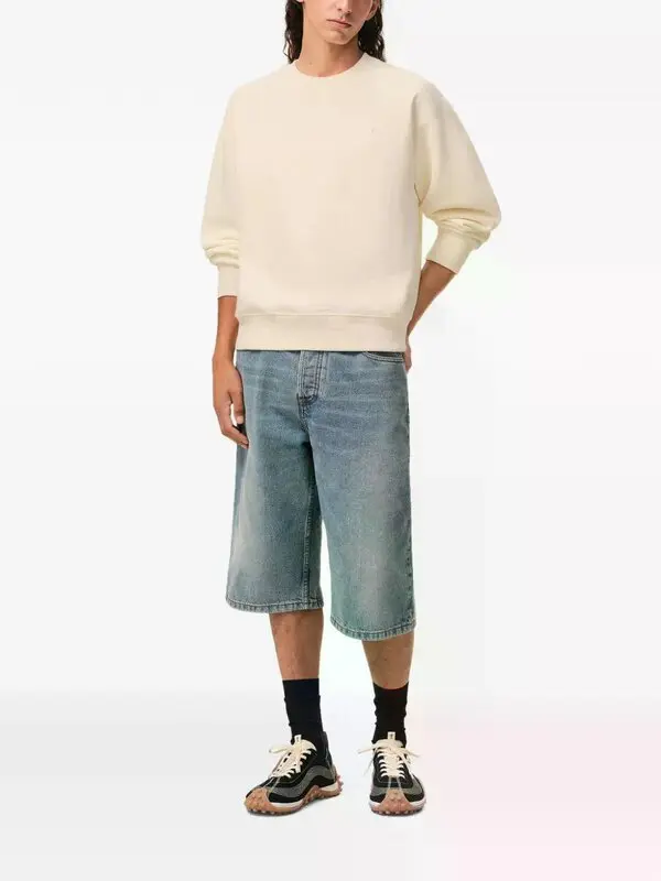 AMI Paris Raglan Sleeve Sweatshirt - Neutrals