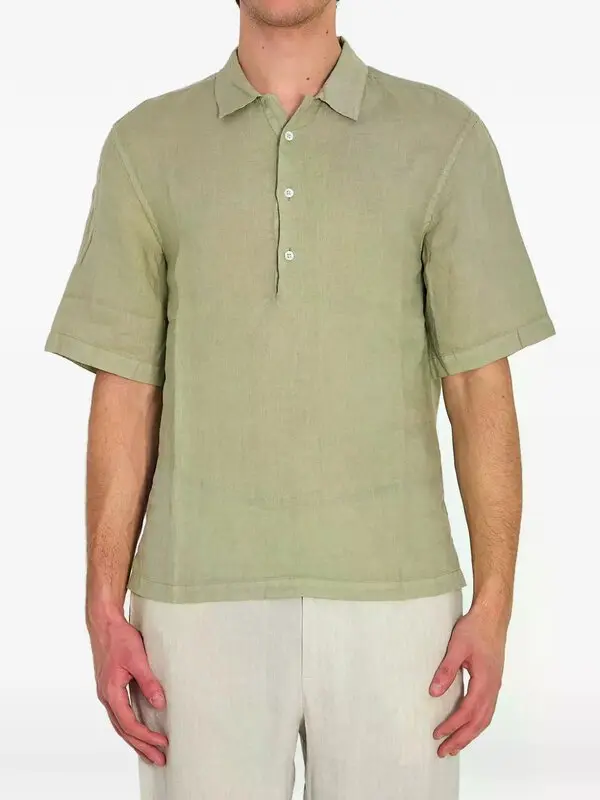 Barena Venezia Linen Polo Shirt