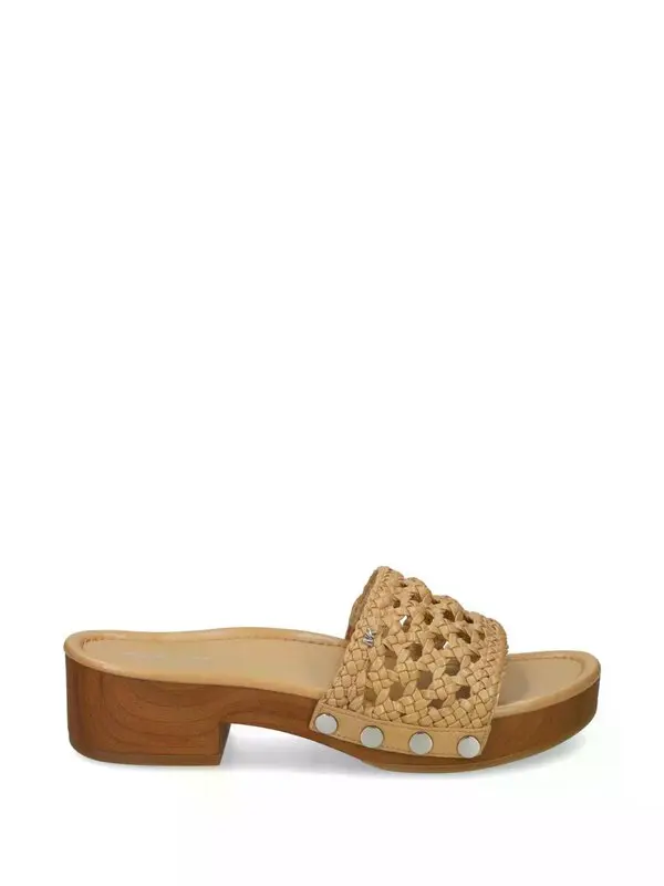 Michael Kors Woven Studded Sandals