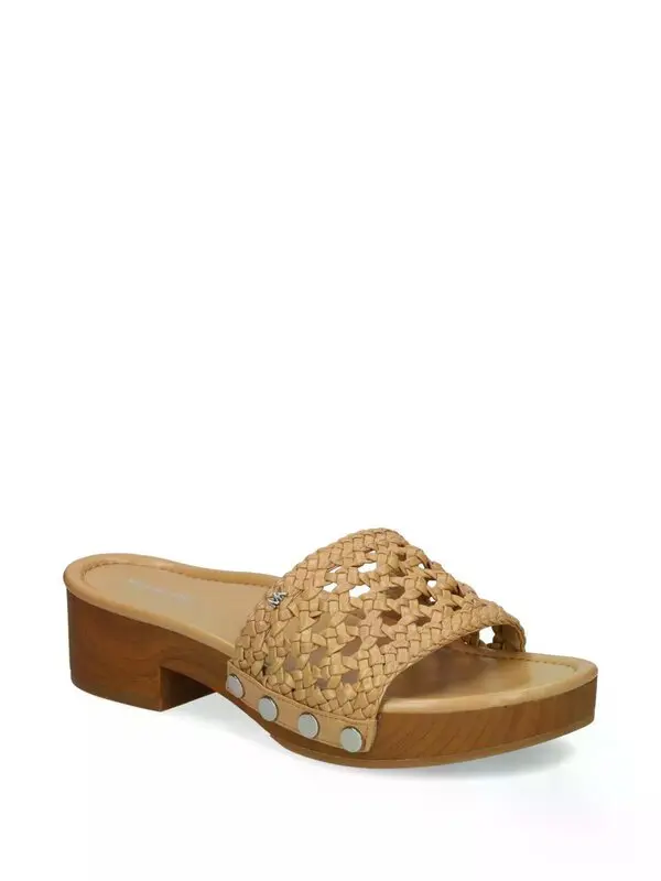 Michael Kors Woven Studded Sandals