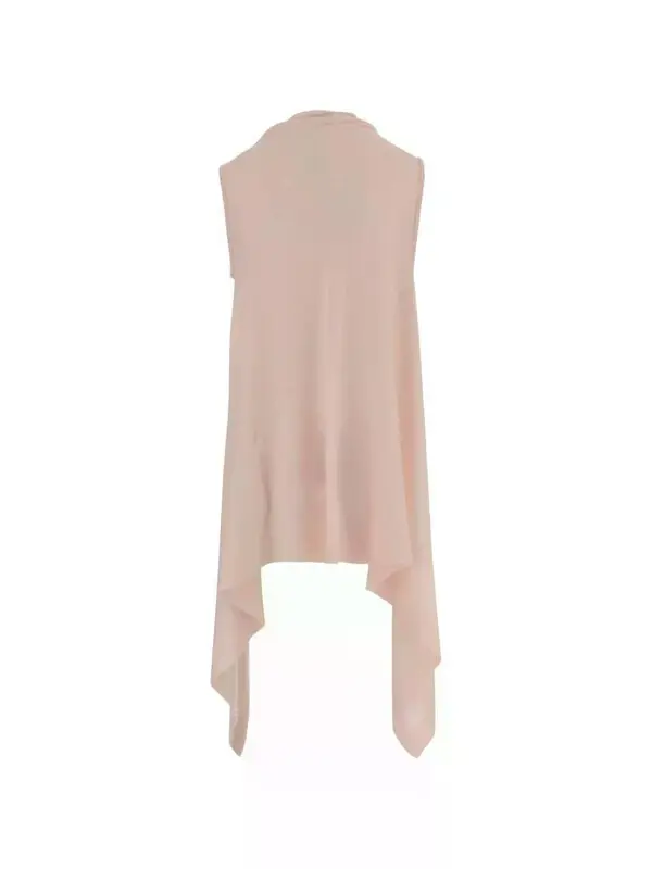 SA SU PHI Sleeveless Open Vest - Pink