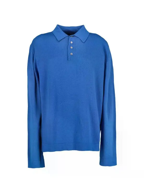 Kenzo Fine-knit Polo Top