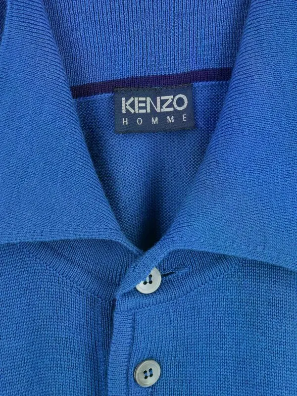 Kenzo Fine-knit Polo Top