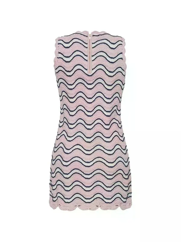 Cara Cara Suzi Crochet Striped Mini Dress