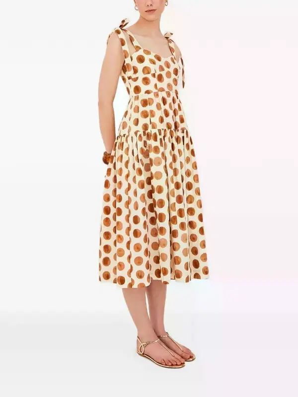 Cara Cara Faiza Printed Tie-strap Dress