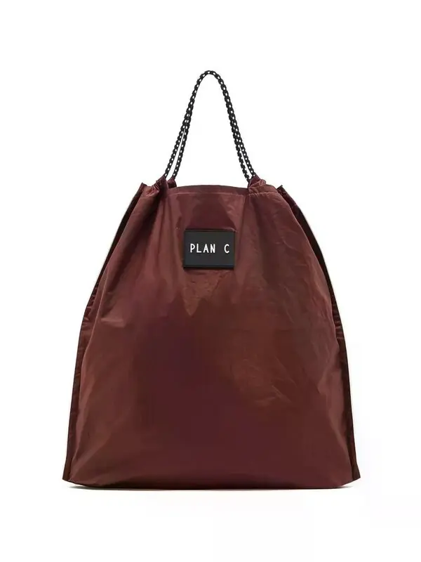 Plan C Drawstring Tote Bag