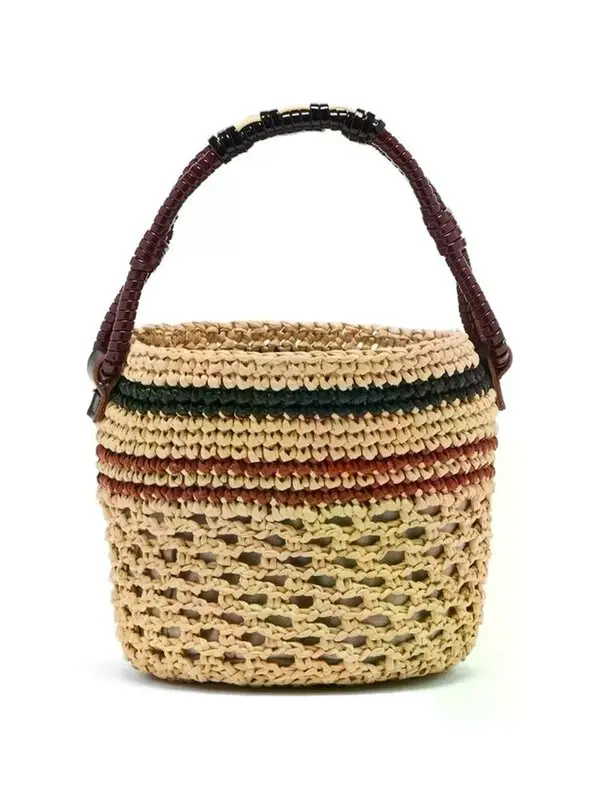 Plan C Logo Patch Bucket Bag