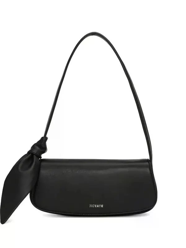 ROTATE BY BIRGER CHRISTENSEN Knot-strap Shoulder Bag - Black