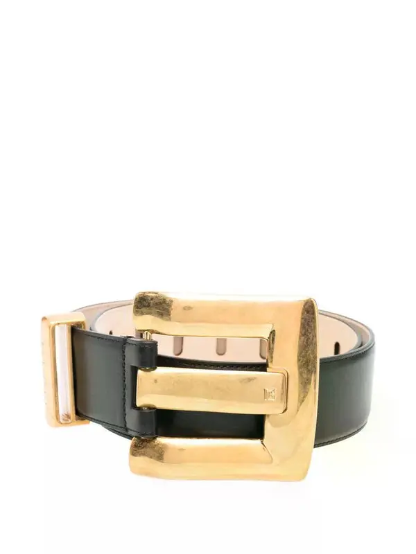 Balmain Buckle Belt - Black