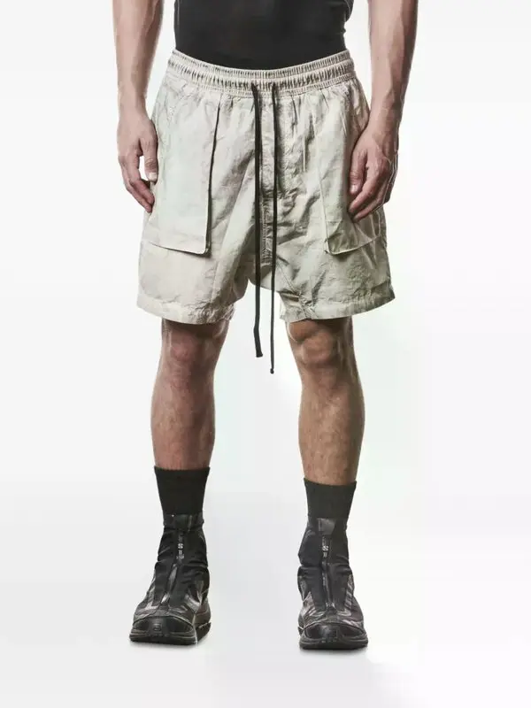 THOM KROM Drawstring-waist Cargo Shorts