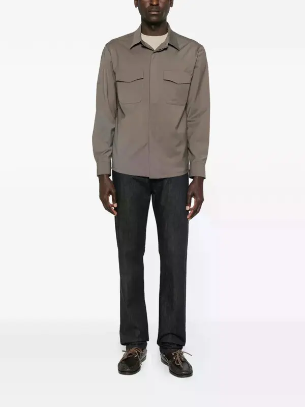 Canali Pocket Shirt