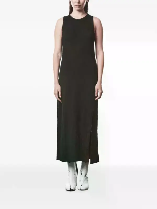 THOM KROM Textured Midi Dress - Black