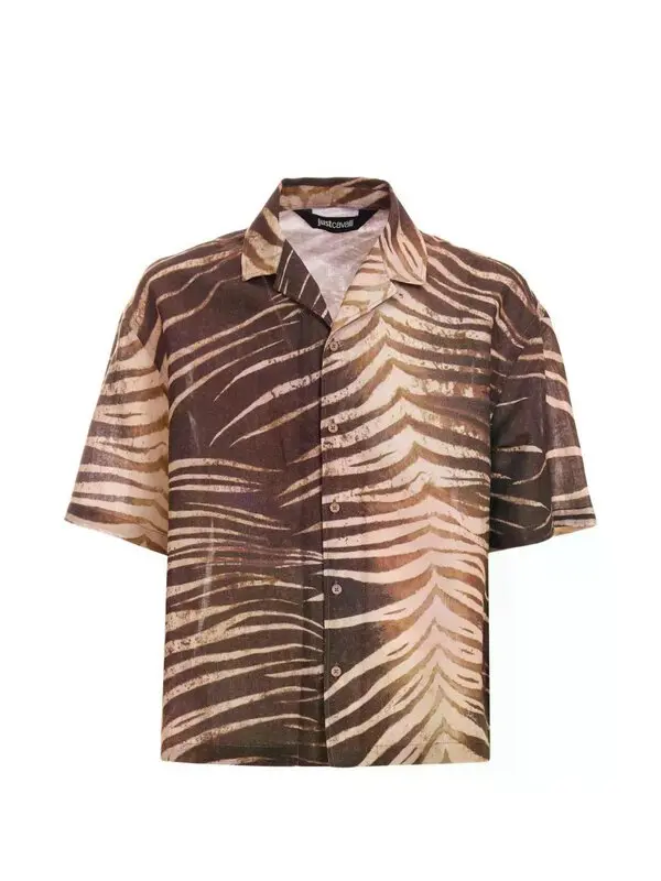 Just Cavalli Tiger-print Shirt
