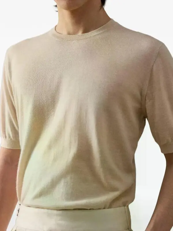 Ralph Lauren Purple Label Short Sleeve Cashmere T-shirt