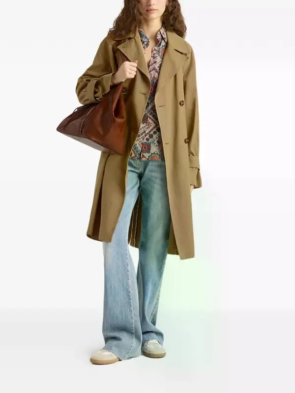Momoni Lucero Double-breasted Trench Coat