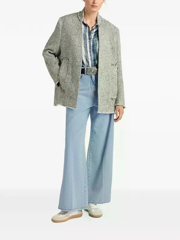 Momoni Catalina Frayed Jacket