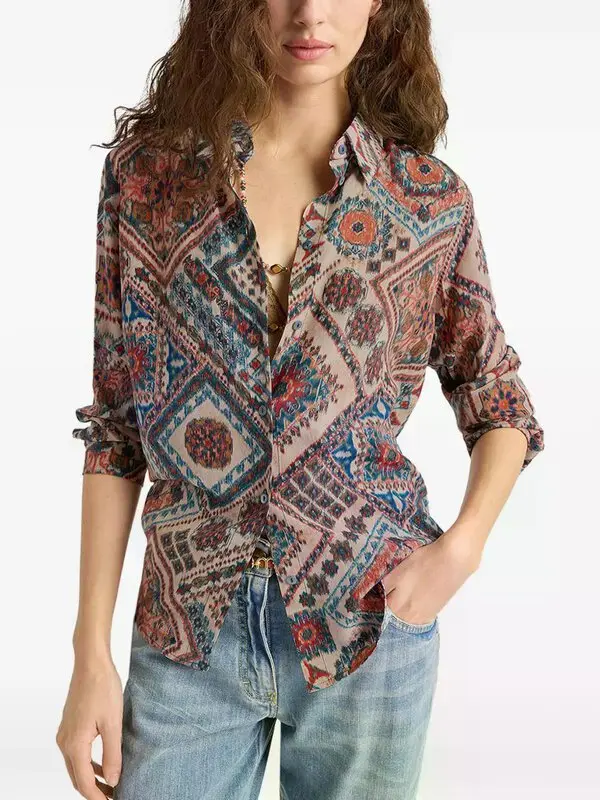 Momoni Meudon Printed Shirt